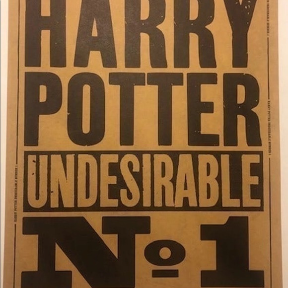 Warner Bros. | Wall Decor | 4 Piece Harry Potter Poster Set | Poshmark